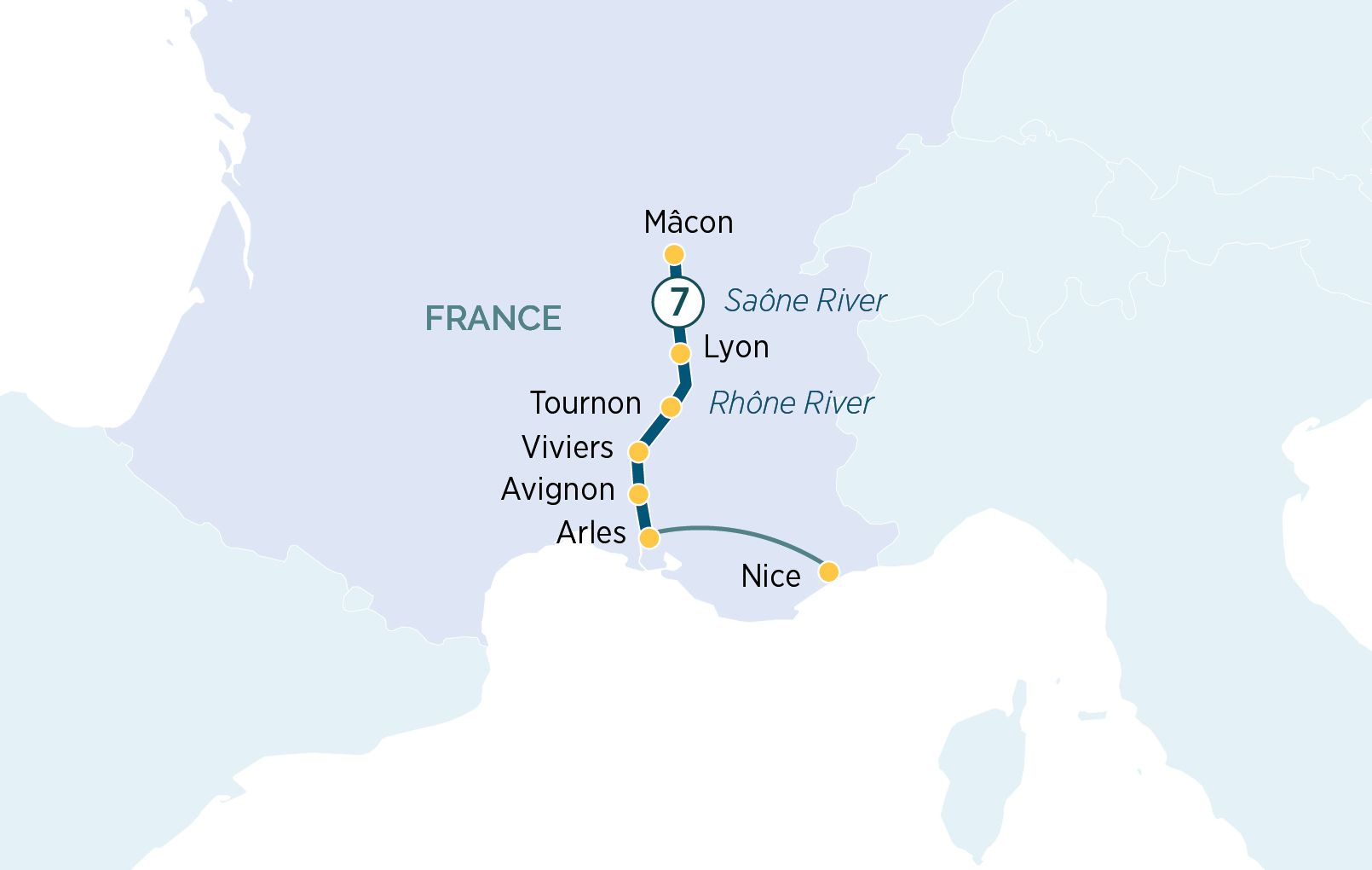 Sensations of Lyon & Provence on Emerald Liberté - Emerald Liberte ...